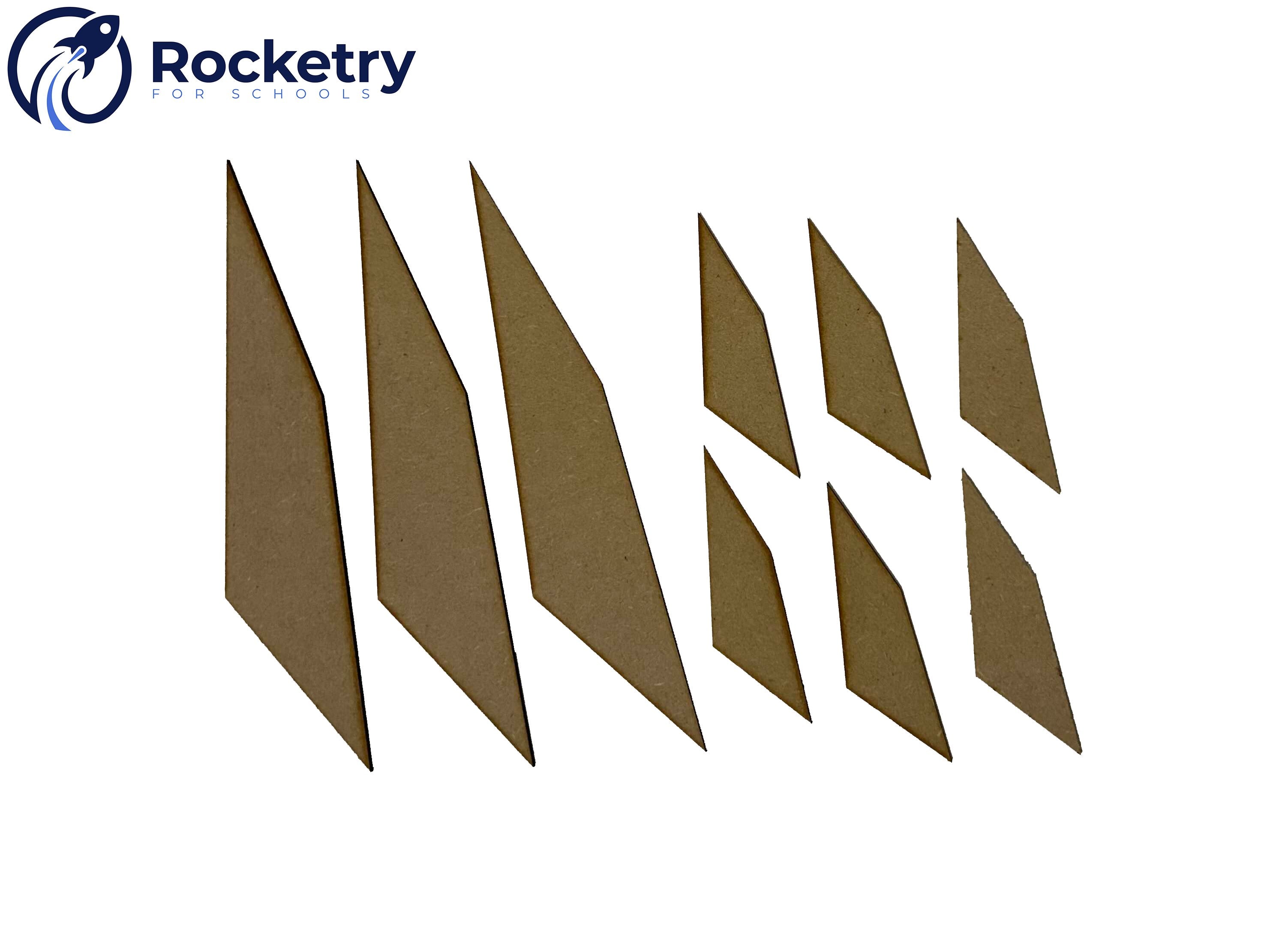 MDF Rocket Fins – Rocketry For Schools